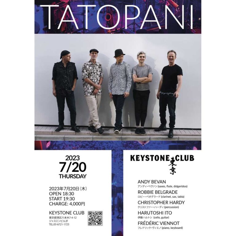 Tatopani@Keystone Club | KEYSTONE CLUB 東京